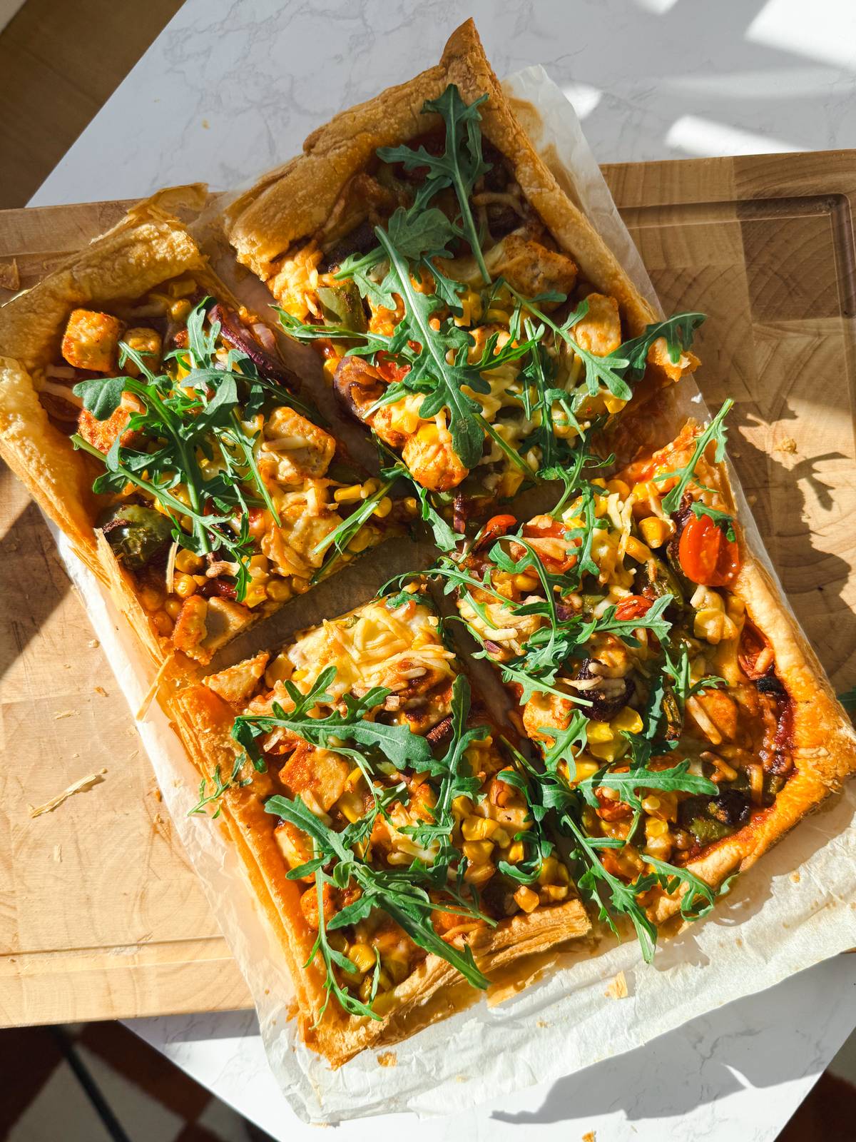 Gopuff: BBQ ‘Chicken’ Puff Pastry Pizza in as fast as 15 minutes