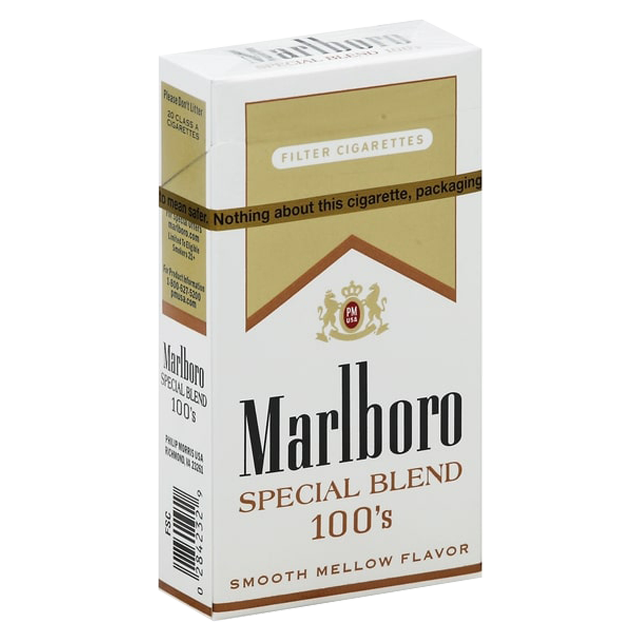 Marlboro Special Select Gold 100s Cigarettes 20ct Box 1pk : Smoke Shop ...