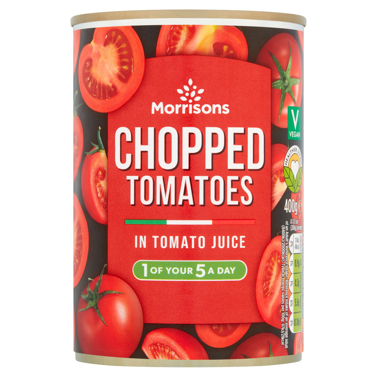 Morrisons Chopped Tomatoes, 400g : Food Cupboard fast delivery by App ...