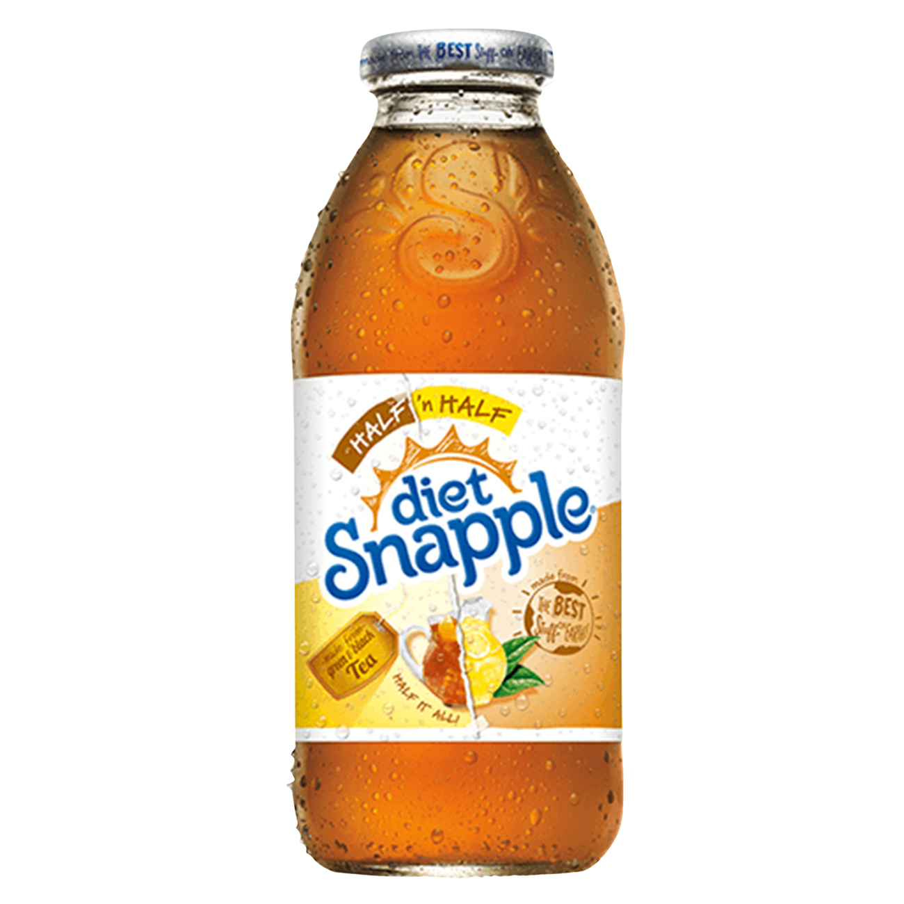 Snapple Diet Half n' Half Lemonade Iced Tea 16oz Btl - Delivered In As ...
