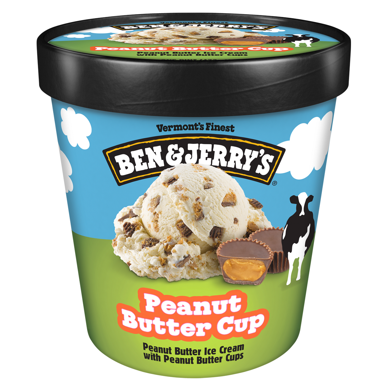 Ben & Jerry's Peanut Butter Cup Ice Cream Pint - Delivered In As Fast ...