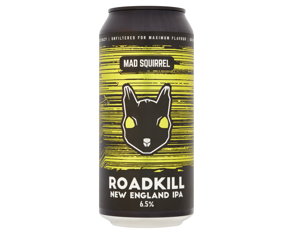 Mad Squirrel Roadkill New England IPA, 440ml : Alcohol fast delivery by ...