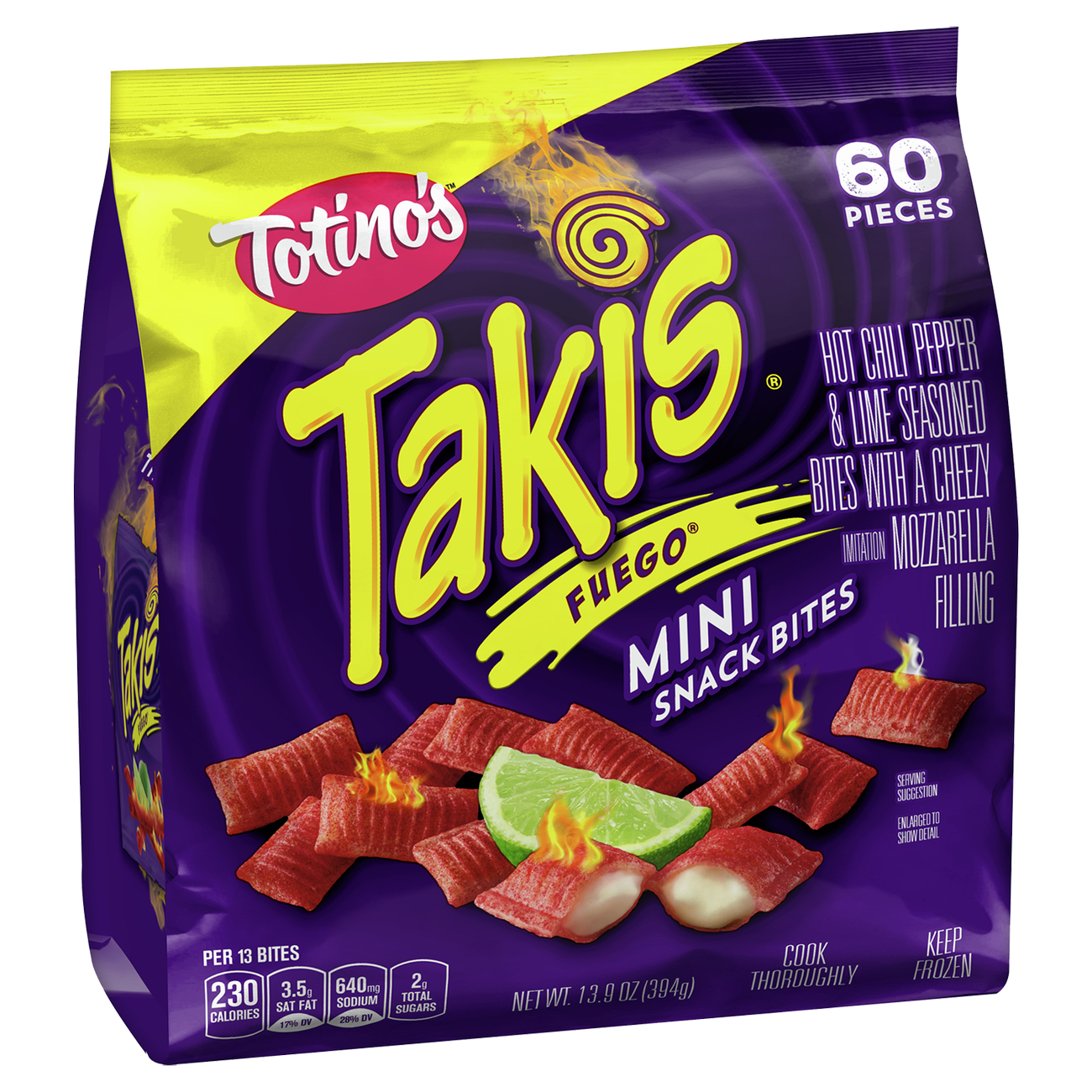 Totino's Frozen Takis Fuego Mini Snack Bites 13.9oz - Delivered In As ...