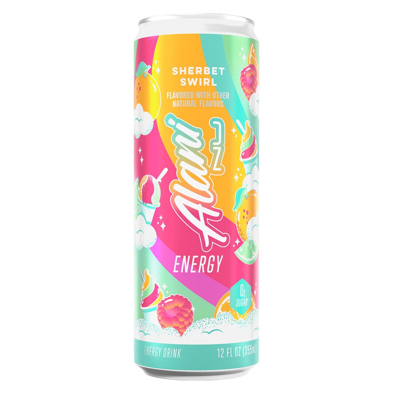 Alani Energy Sherbert Swirl 12oz Can - Delivered In As Fast As 15 ...