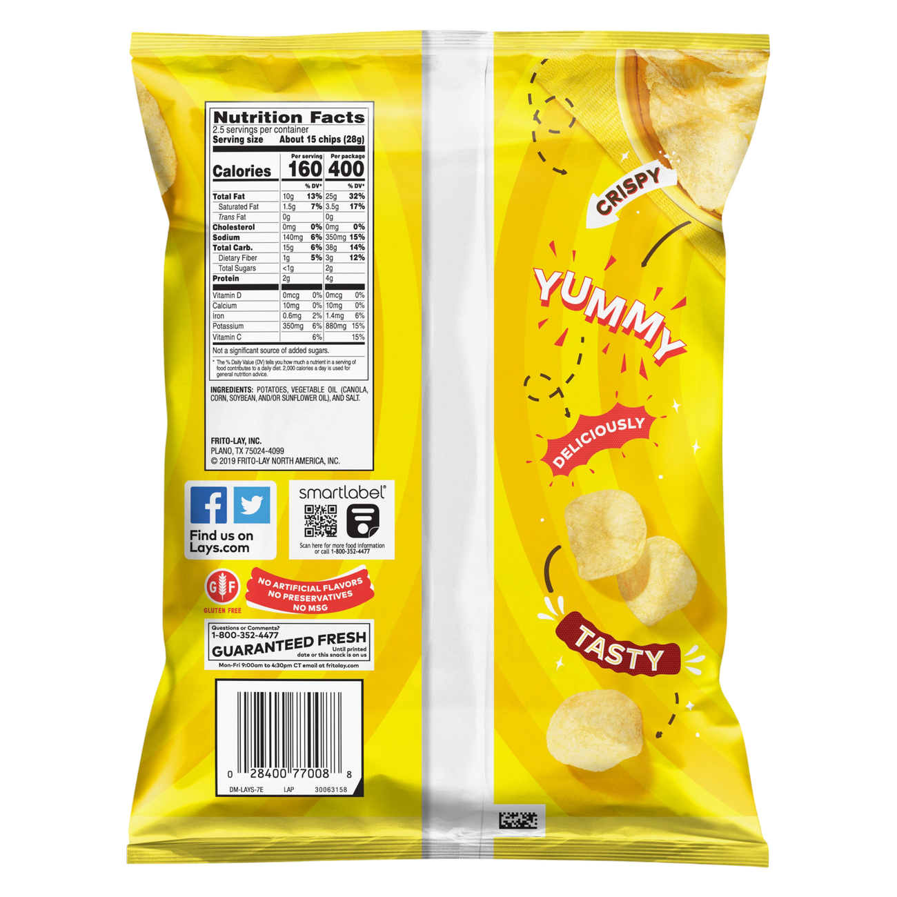 Lays Regular 2.5oz - Delivered In As Fast As 15 Minutes - SNAP EBT ...