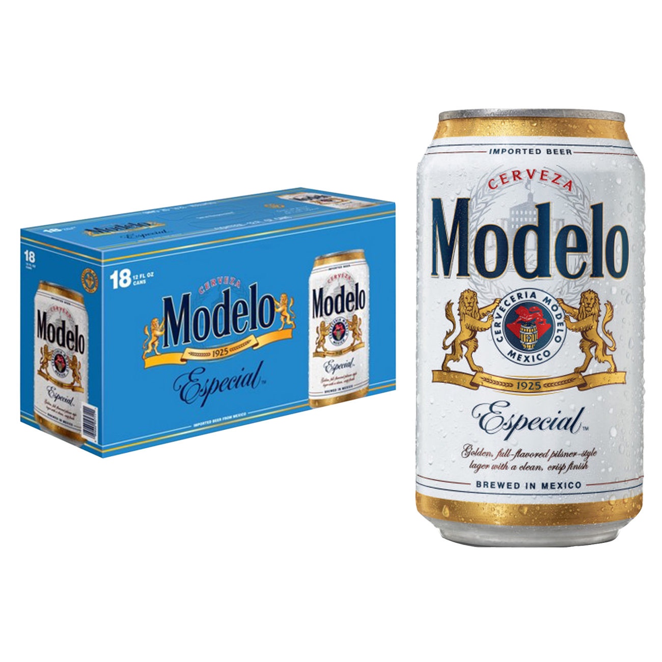 Modelo Especial 18pk 12oz Can 4.4% ABV - Delivered In As Fast As 15 Minutes