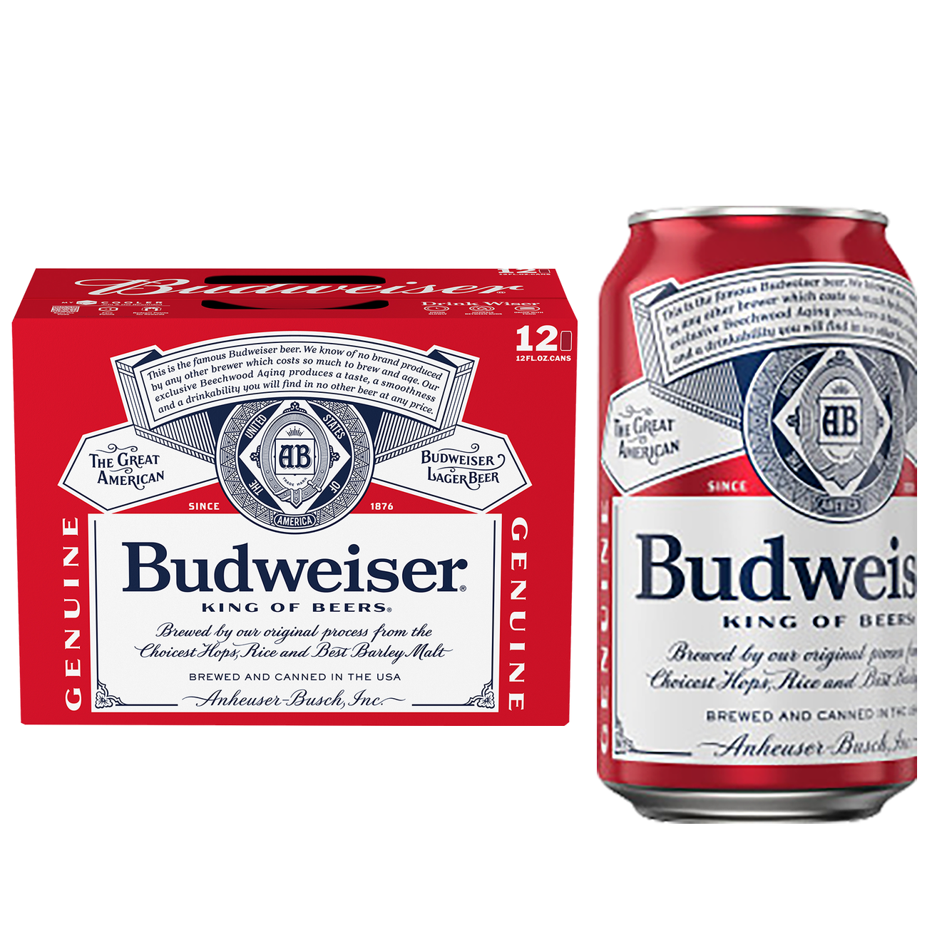 Budweiser 12pk 12oz Can 5.0% ABV - Delivered In As Fast As 15 Minutes ...