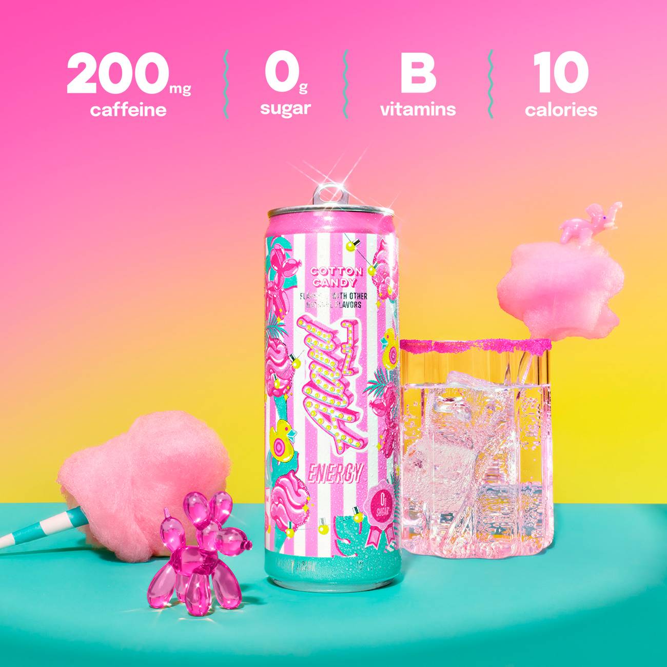 Alani Energy Cotton Candy 12oz Can - Delivered In As Fast As 15 Minutes ...