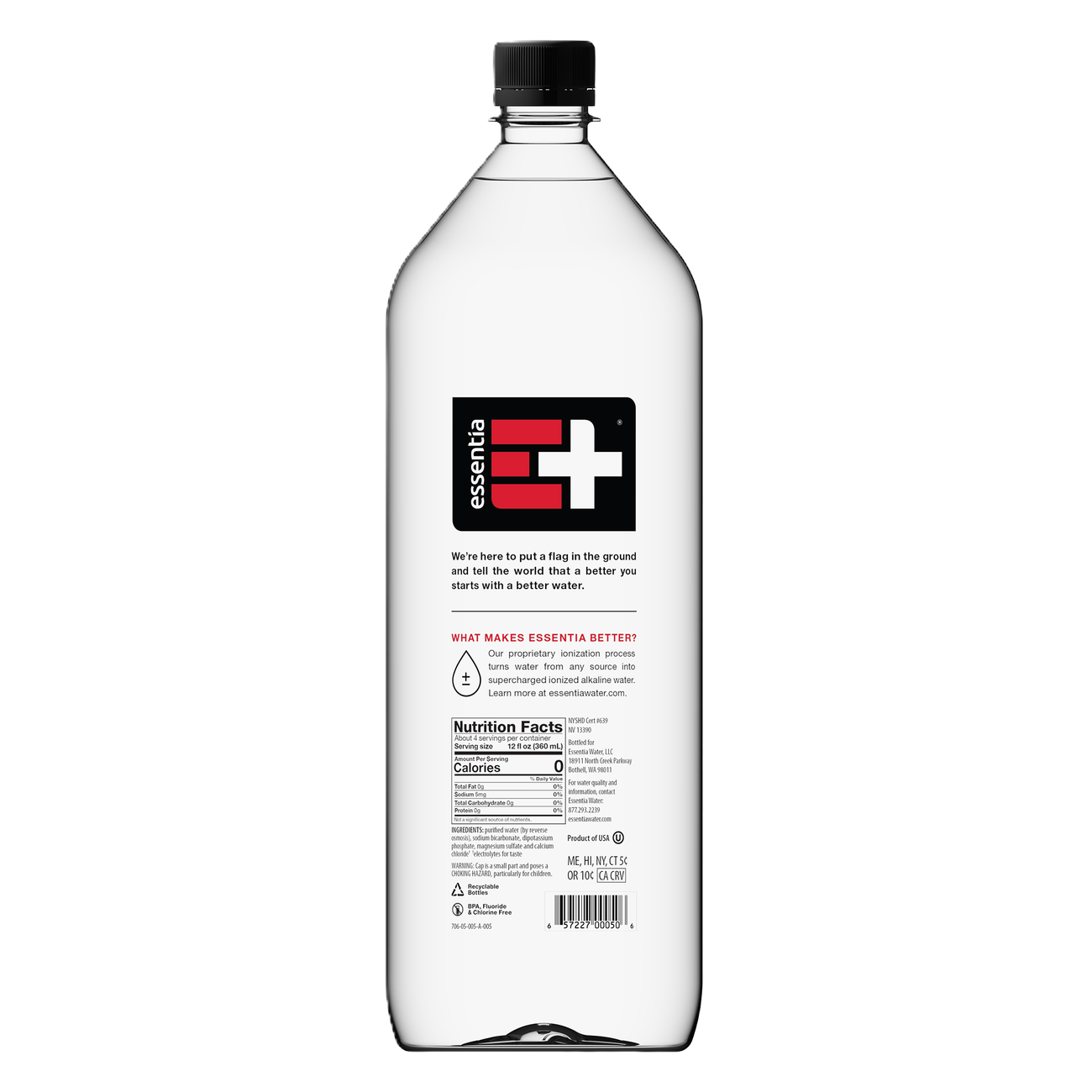 Essentia Water 1.5L Btl - Delivered In As Fast As 15 Minutes - SNAP EBT ...