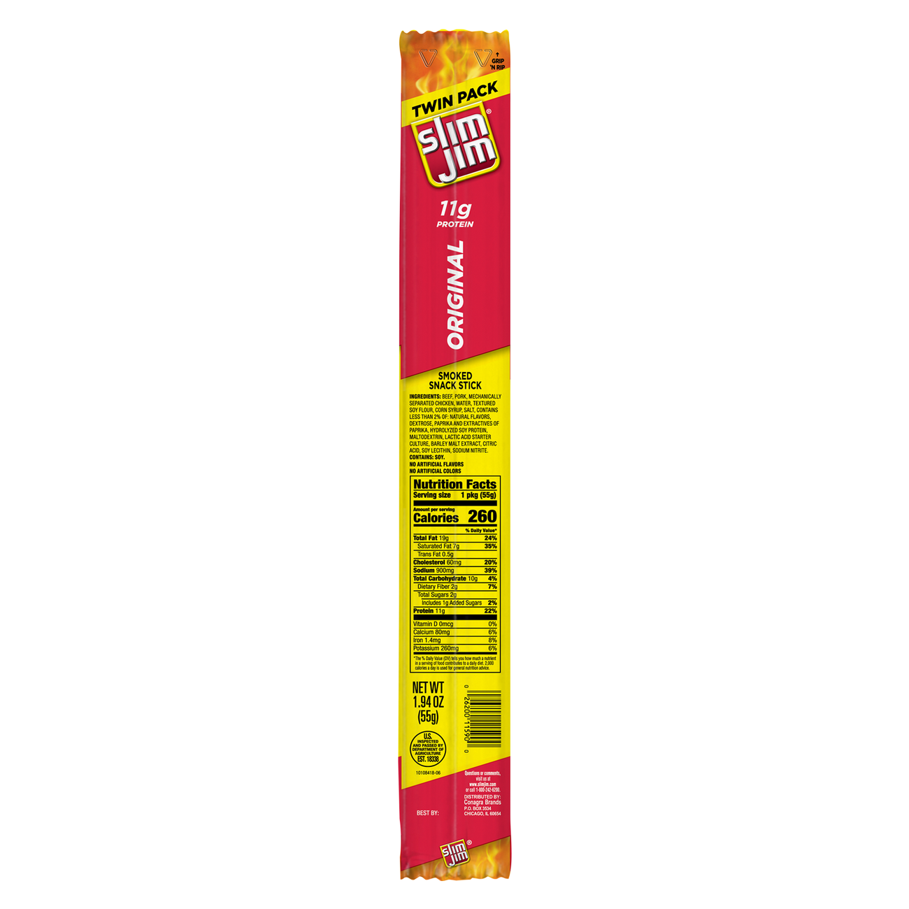 Slim Jim Giant Twin Pack 194oz Delivered In As Fast As 15 Minutes Snap Ebt Eligible Gopuff