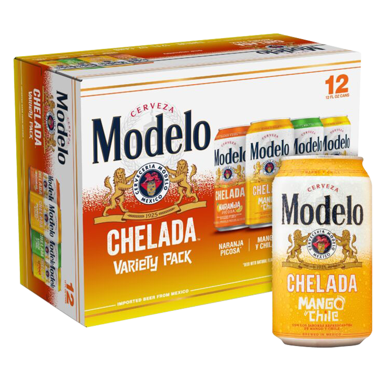 Modelo Chelada Variety 12pk 12oz Can 3.5% ABV - Delivered In As Fast As ...