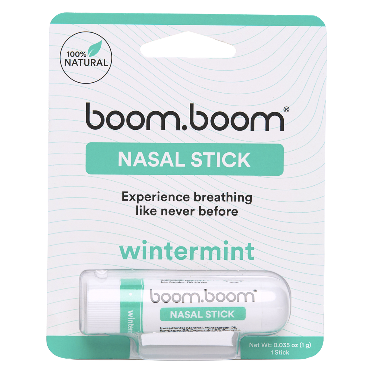 BoomBoom Breathe Wintermint Nasal Inhaler - Delivered In As Fast As 15 ...