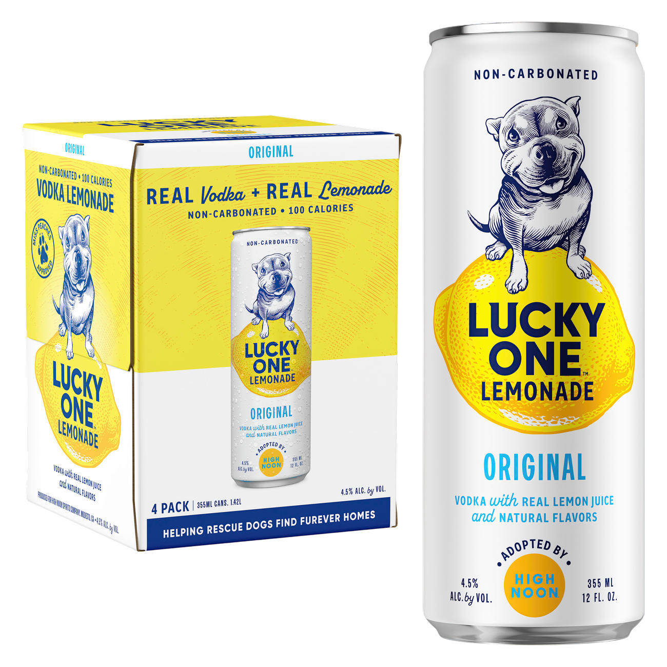 Lucky One Lemonade 4pk 12oz Can - Delivered In As Fast As 15 Minutes ...