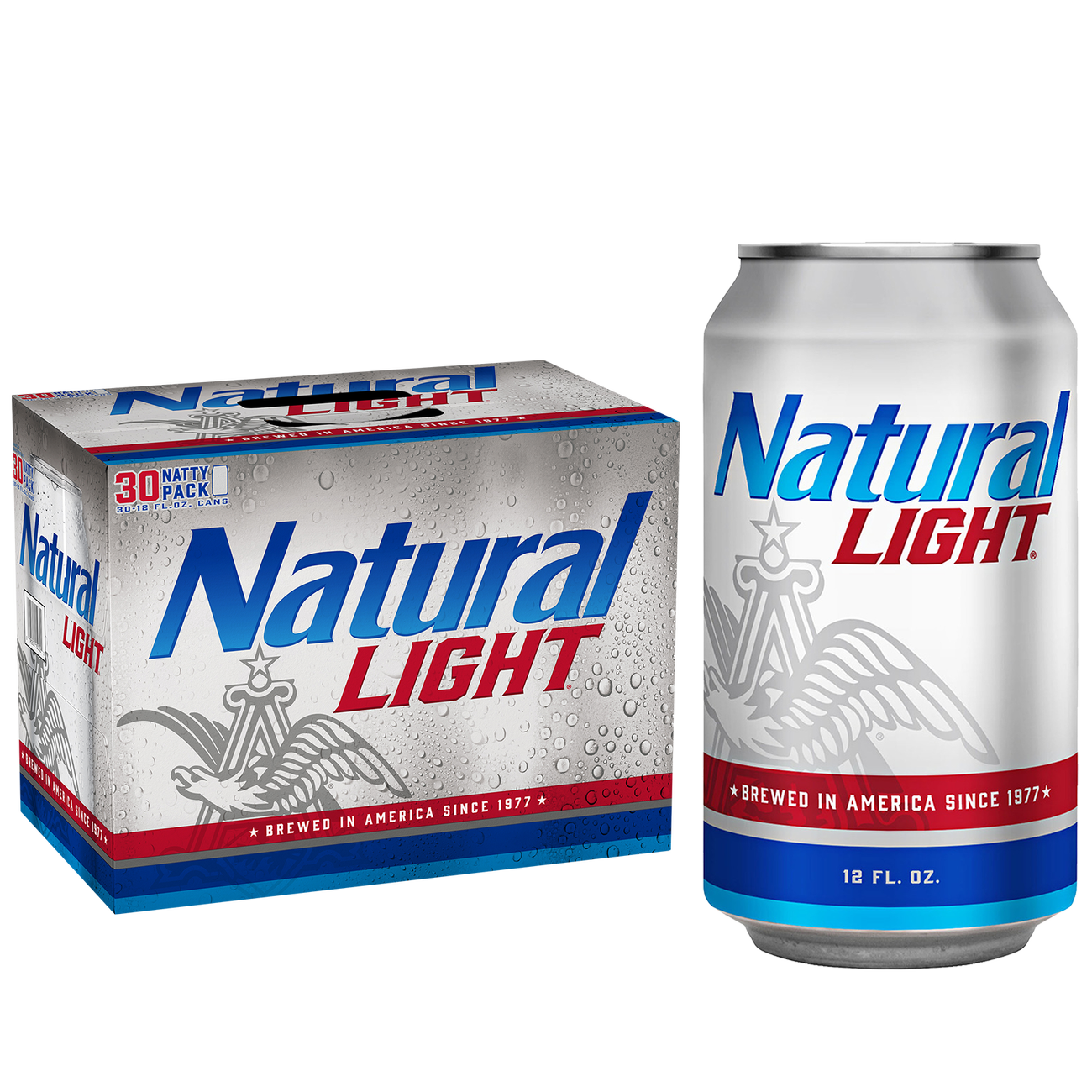 Natural Light 30pk 12oz Cans 4.2% ABV - Delivered In As Fast As 15 ...