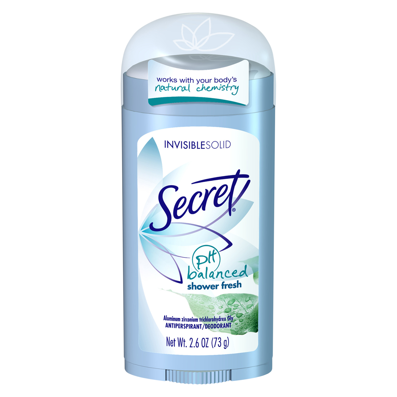 Secret Antiperspirant Deodorant Invisible Solid Shower Fresh 2.6oz ...