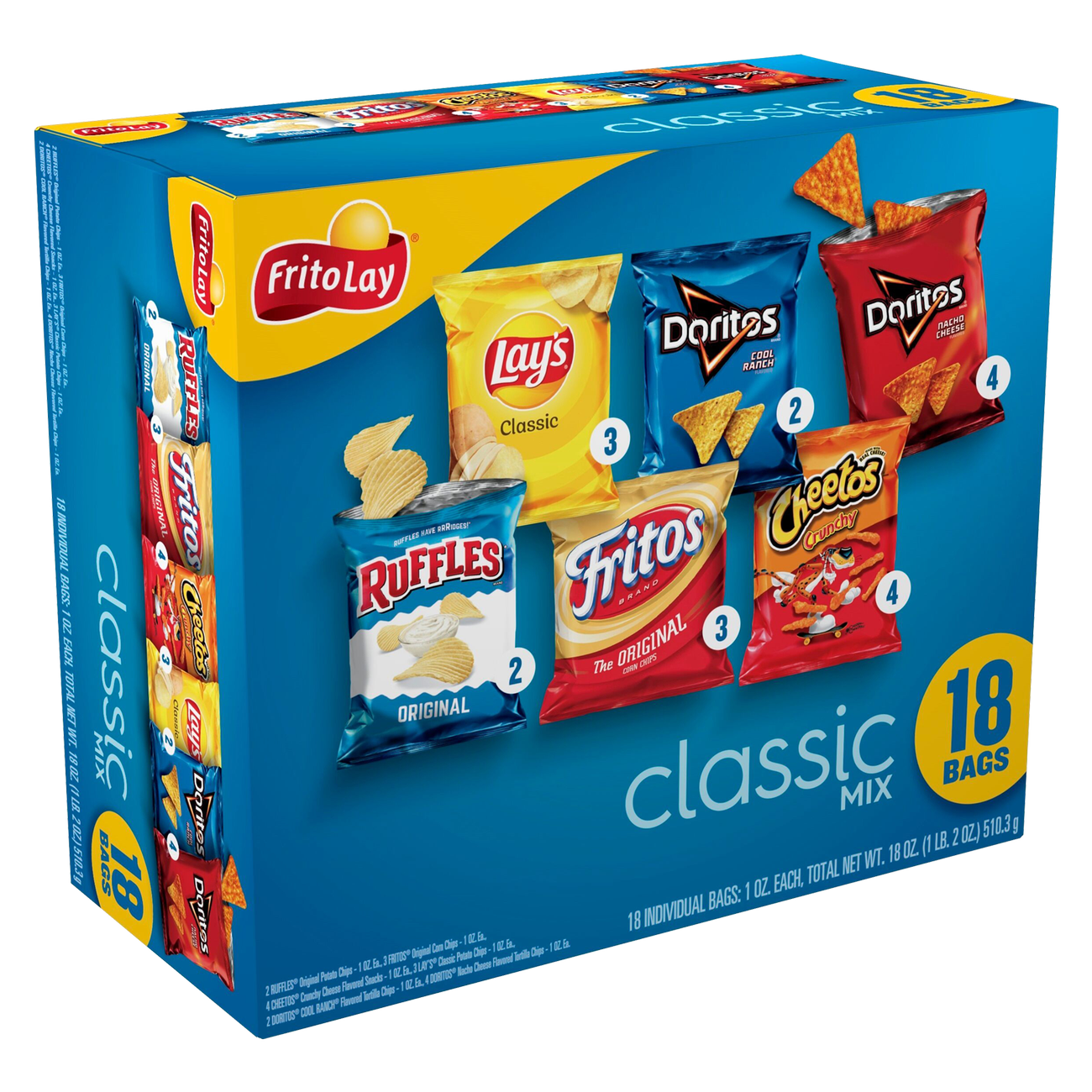 Frito Lay Classic Mix Multi Pack 18ct - Delivered In As Fast As 15 ...