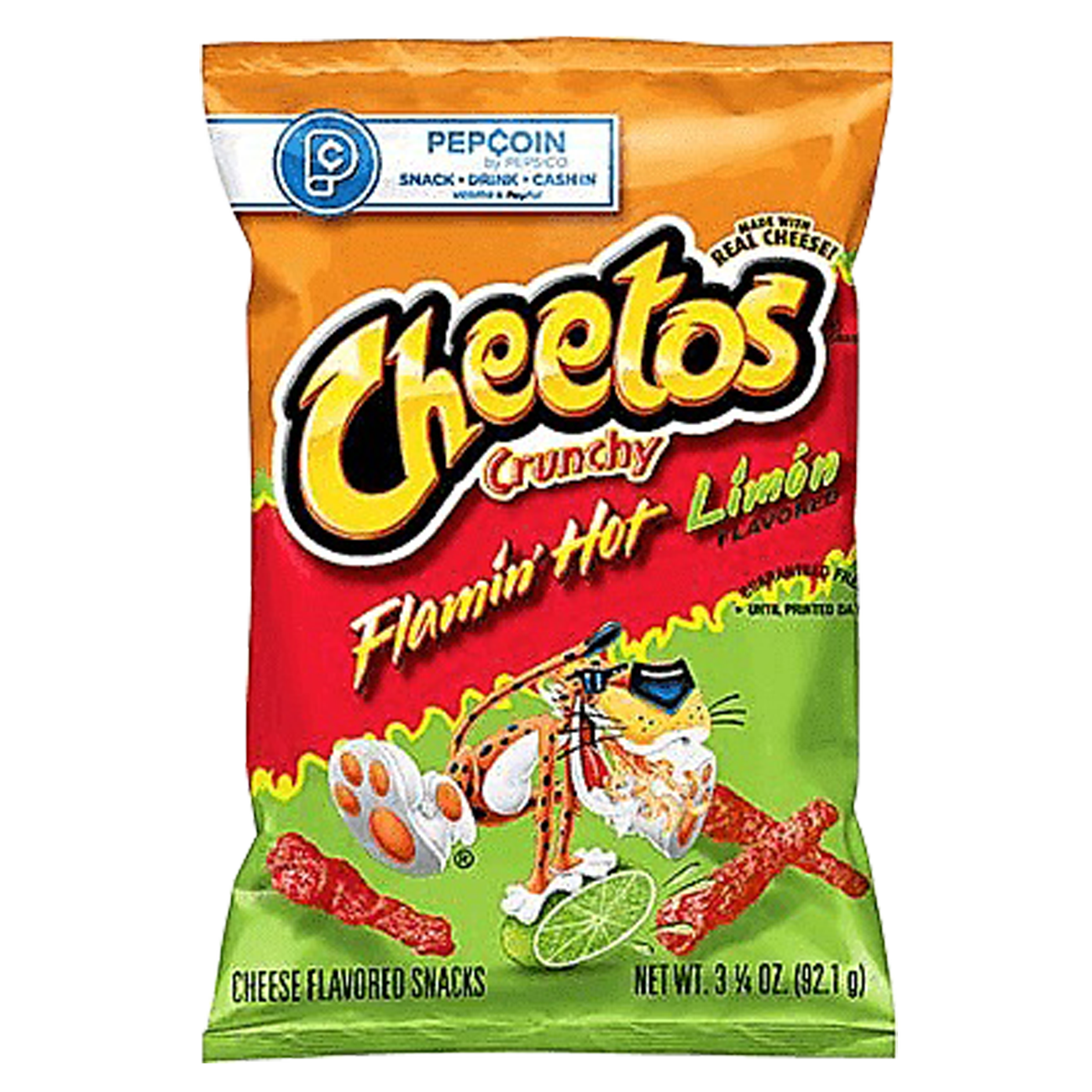 Cheetos Crunchy Flamin’ Hot Limon 3.25oz - Delivered In As Fast As 15 ...