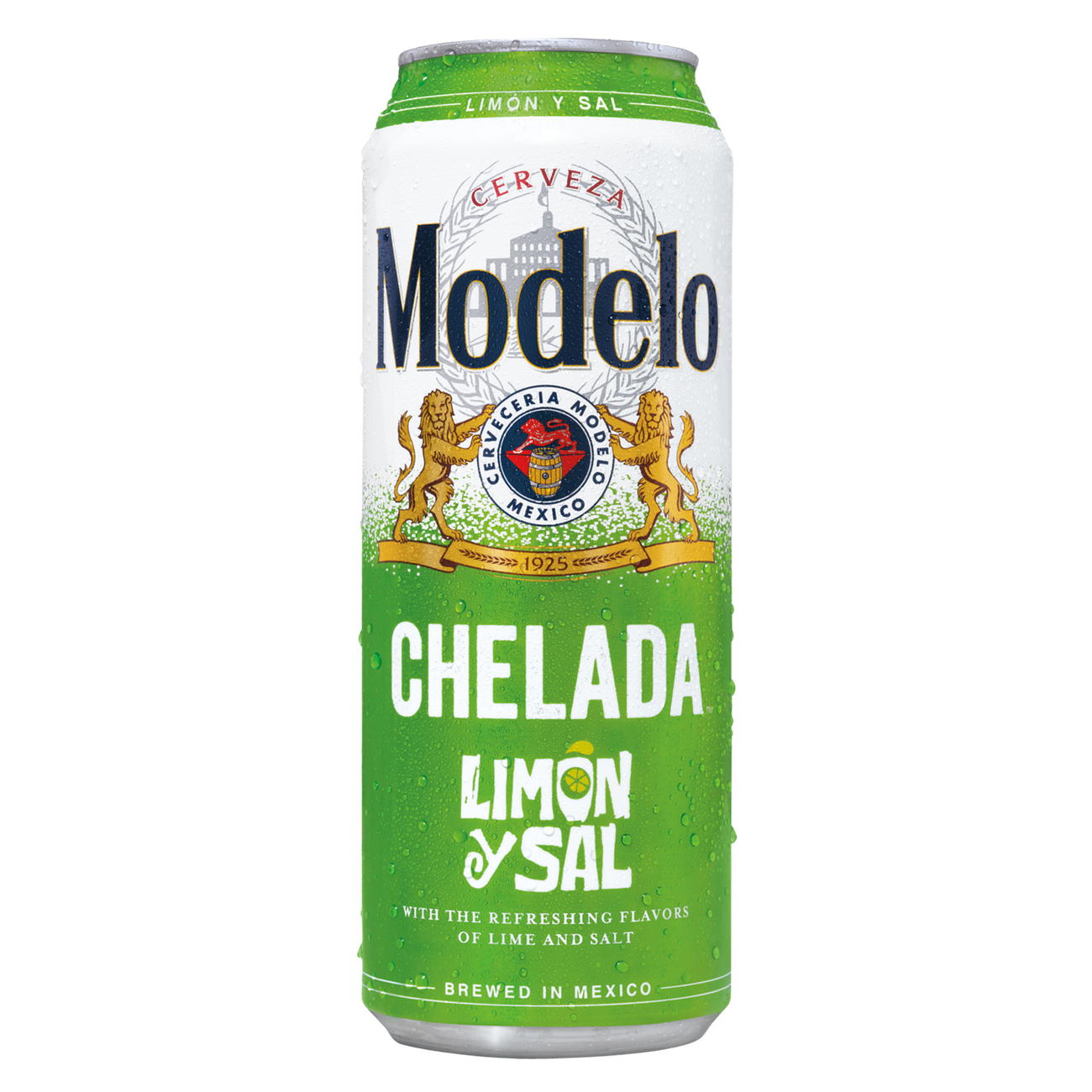 Modelo Chelada Limon Y Sal Single 24oz Can 3.5% ABV - Delivered In As ...