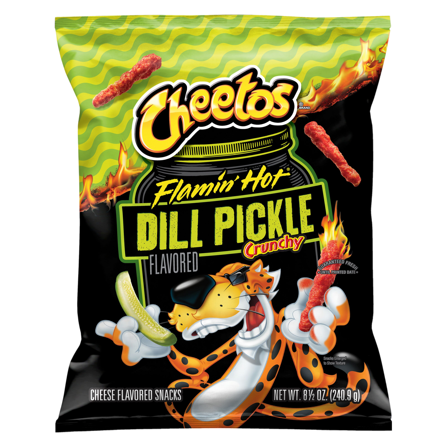 Cheetos Crunchy Flamin' Hot Dill Pickle 8.5oz - Delivered In As Fast As ...