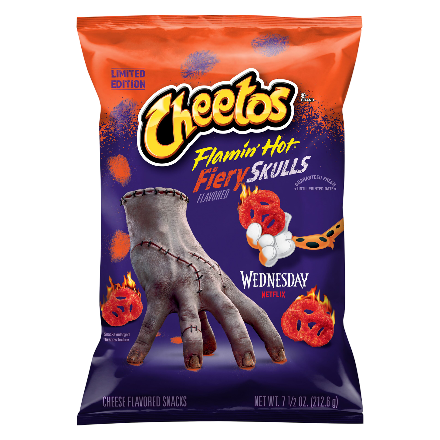 Cheetos Flamin' Hot Fiery Skulls Flavored 7.5oz - Delivered In As Fast ...