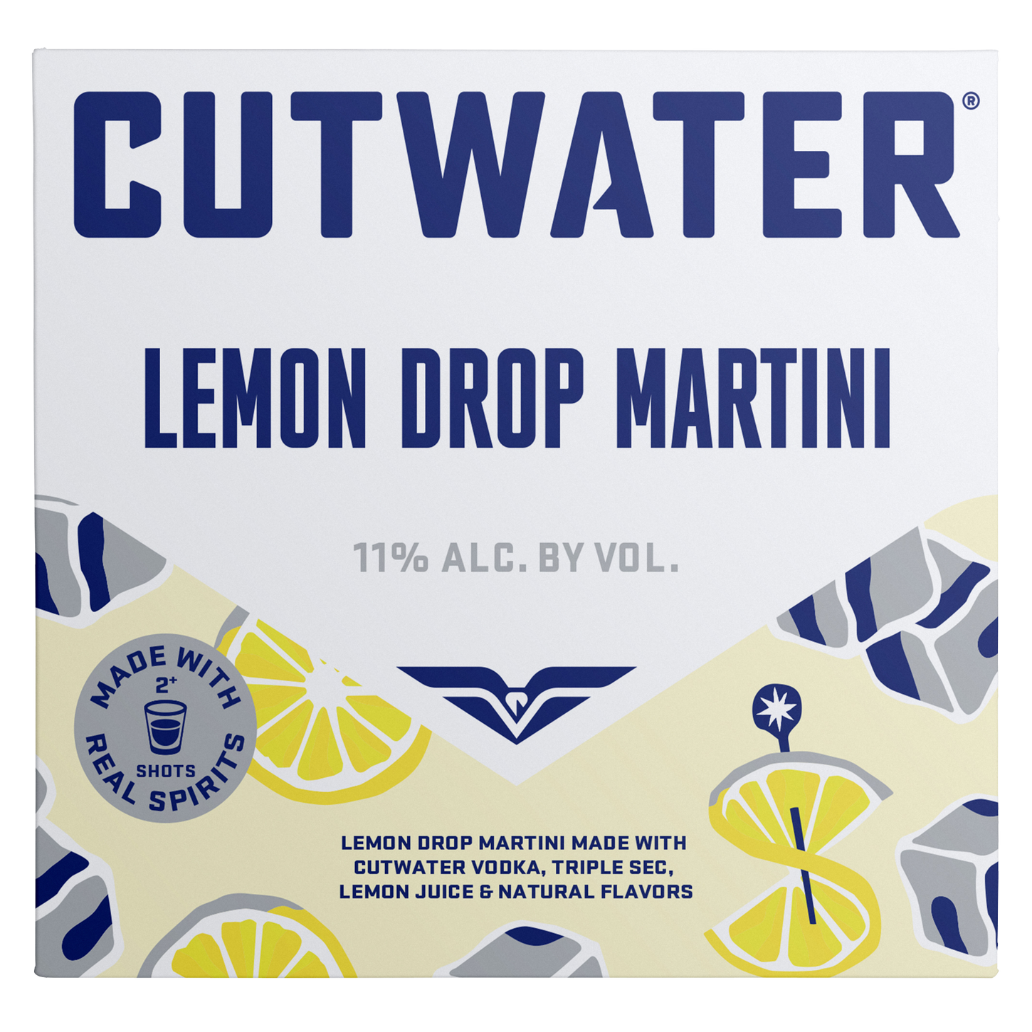 Cutwater Lemon Drop Martini 4pk 12oz Cans Delivered In As Fast As 15