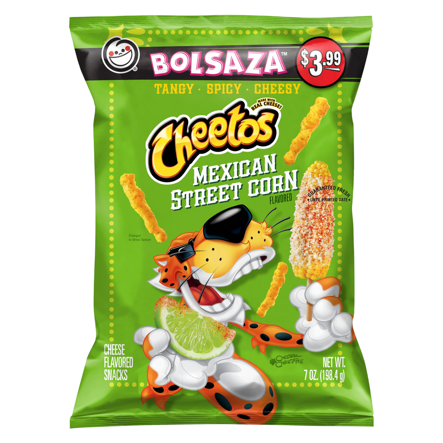 Cheetos Cheese Flavored Snacks Mexican Street Corn Flavored 7oz ...