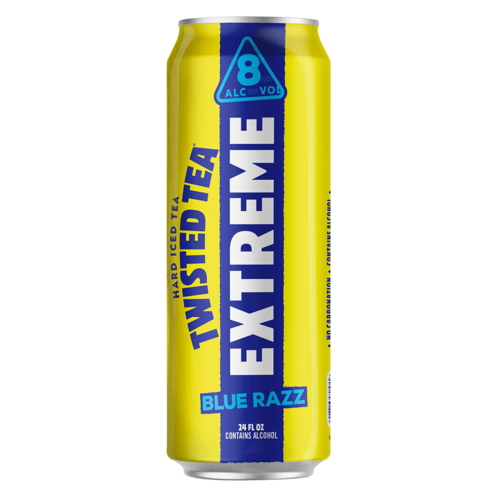 Twisted Tea Extreme Blue Razz Single 24oz Can 8% ABV - Delivered In As ...