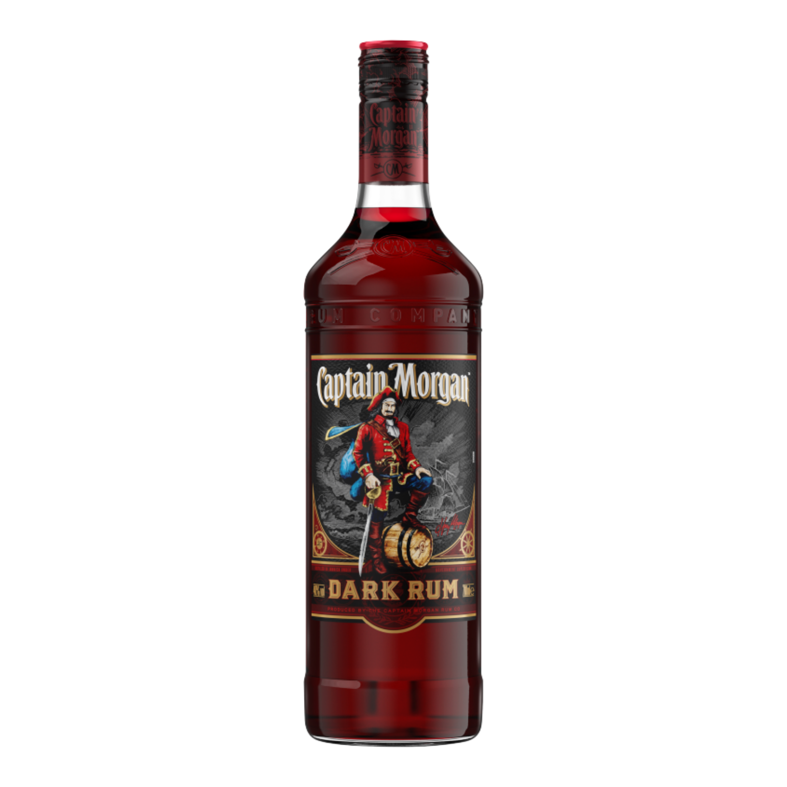 Captain Morgan Dark Rum, 70cl : Alcohol fast delivery by App or Online