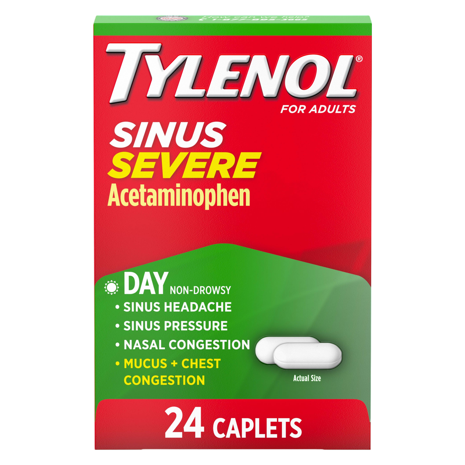 Tylenol Sinus Severe Capsules 24ct - Delivered In As Fast As 15 Minutes ...