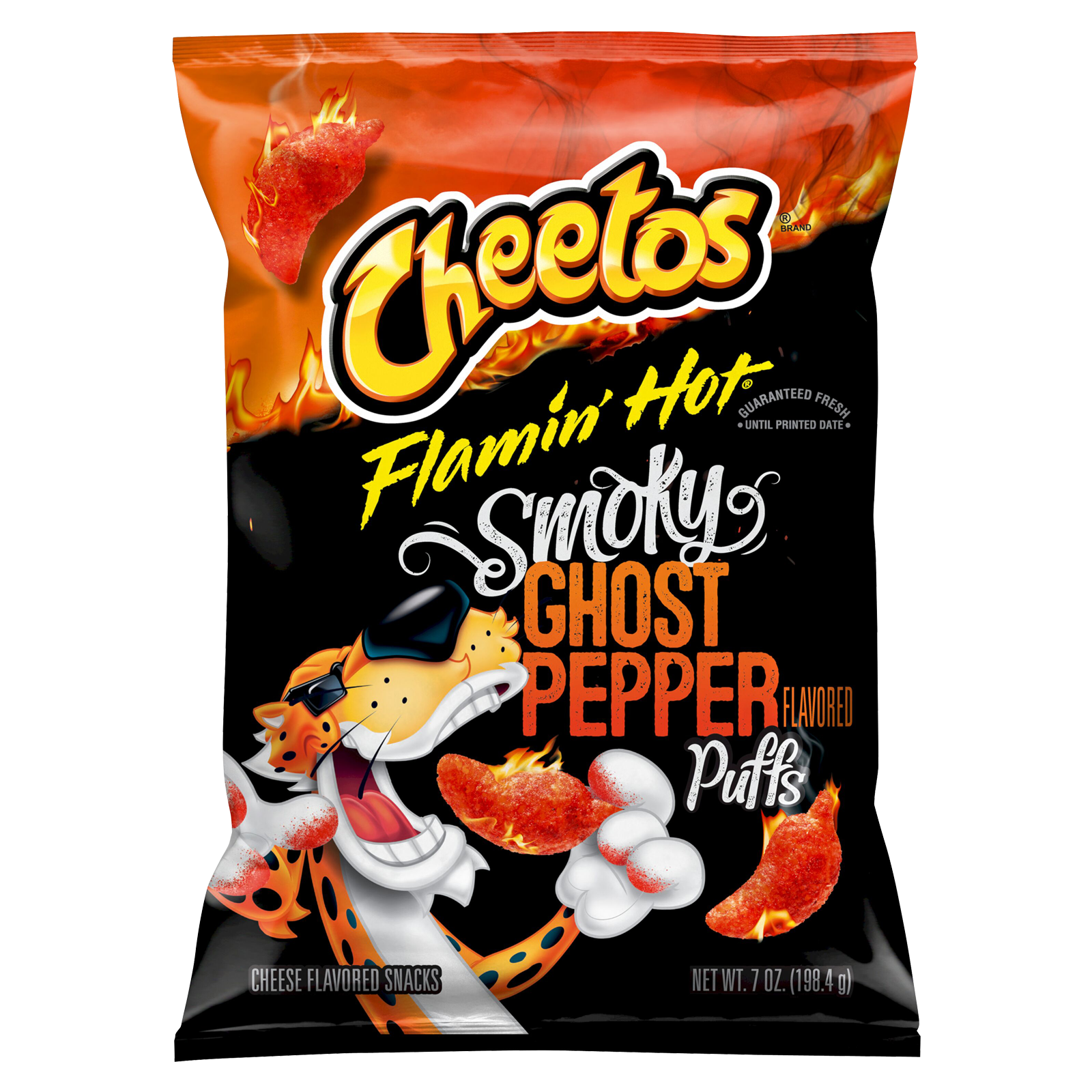 Cheetos Flamin' Hot Smoky Ghost Pepper Puffs 7oz - Delivered In As Fast ...