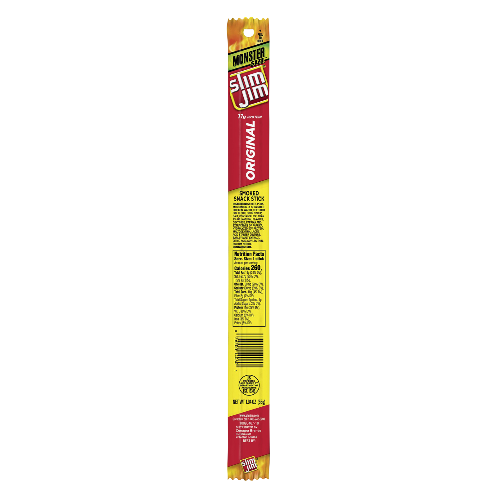 Slim Jim Monster Original 194oz Delivered In As Fast As 15 Minutes Gopuff