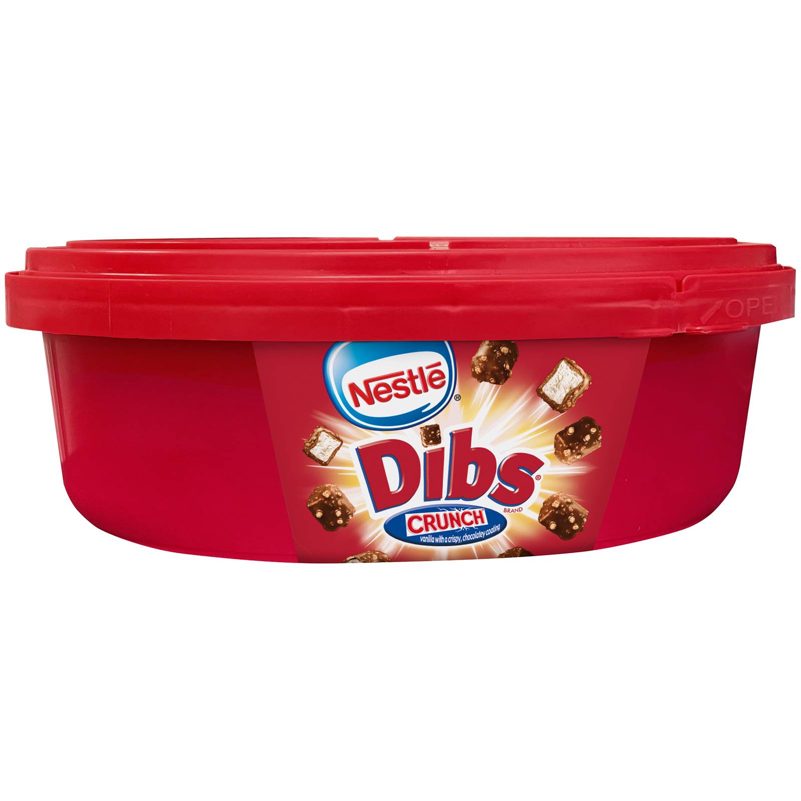 Nestle Dibs Vanilla Ice Cream with Crunch Coating Bites 4oz - Delivered ...