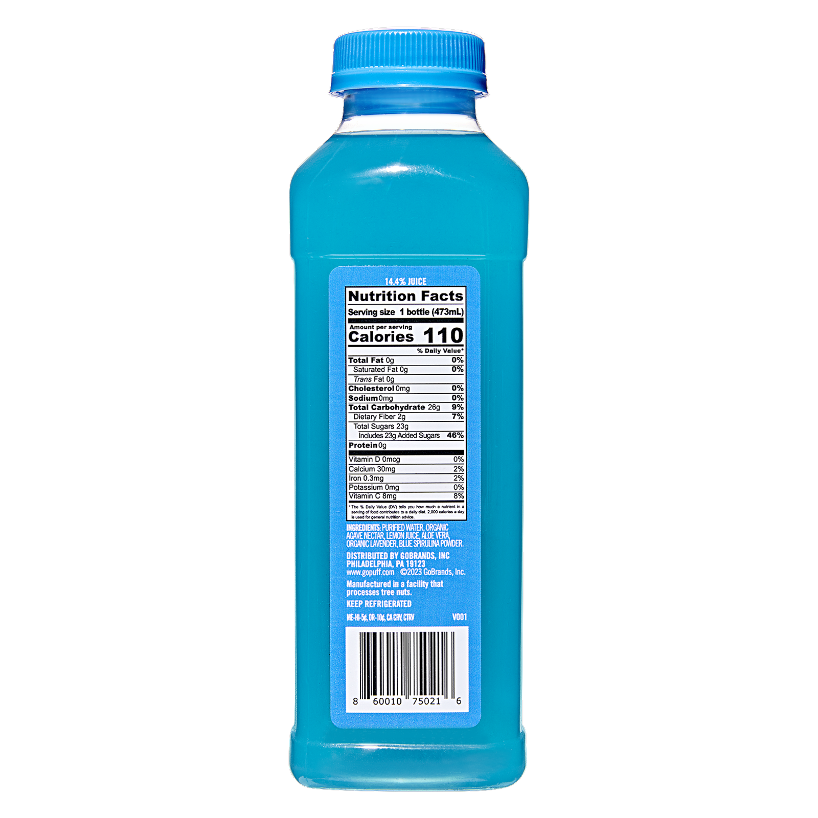 Gopuff x Pure Green Glow Juice Refresher 16 oz - Delivered In As Fast ...