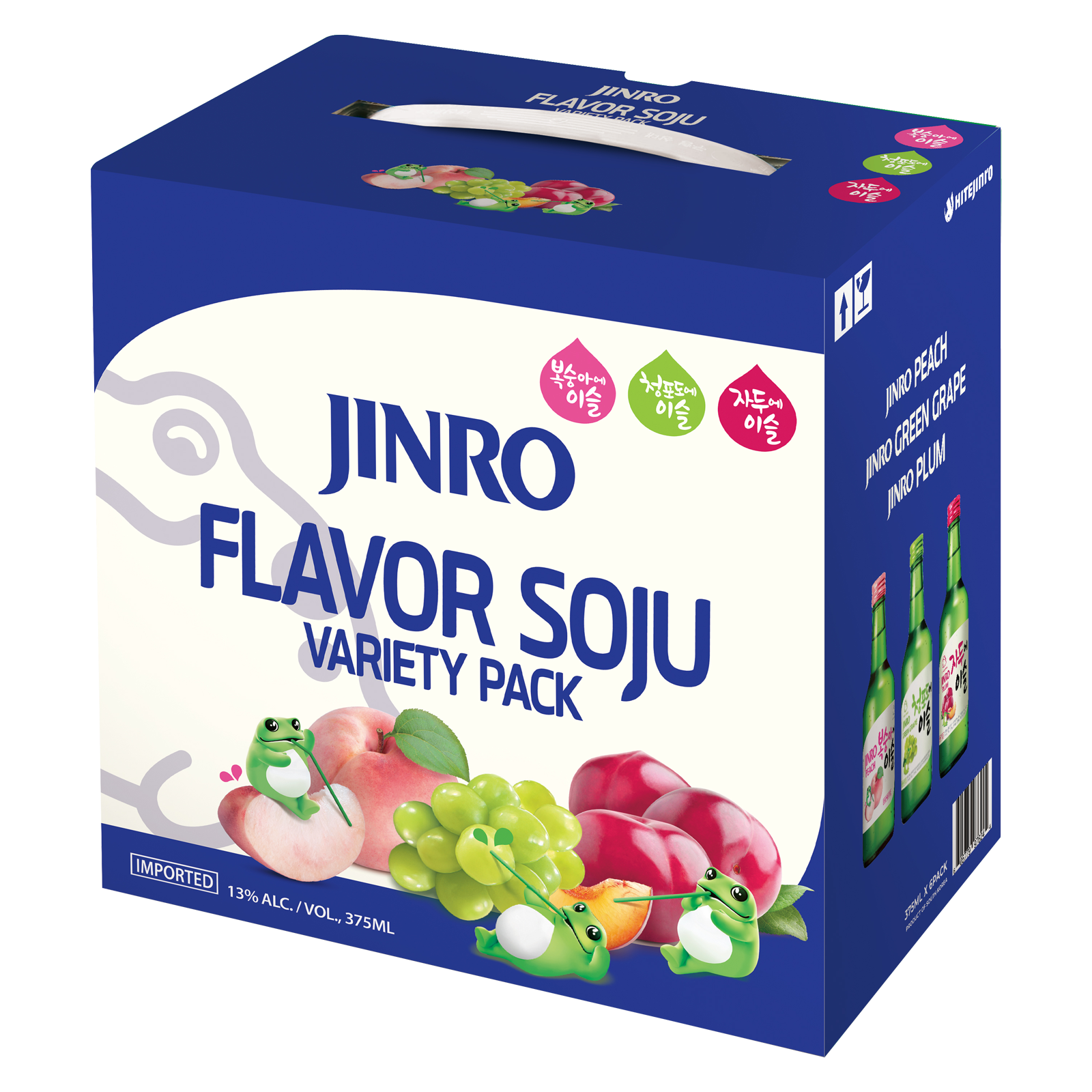 Jinro Flavor Soju Variety Pack 6pk 375ml - Delivered In As Fast As 15 ...