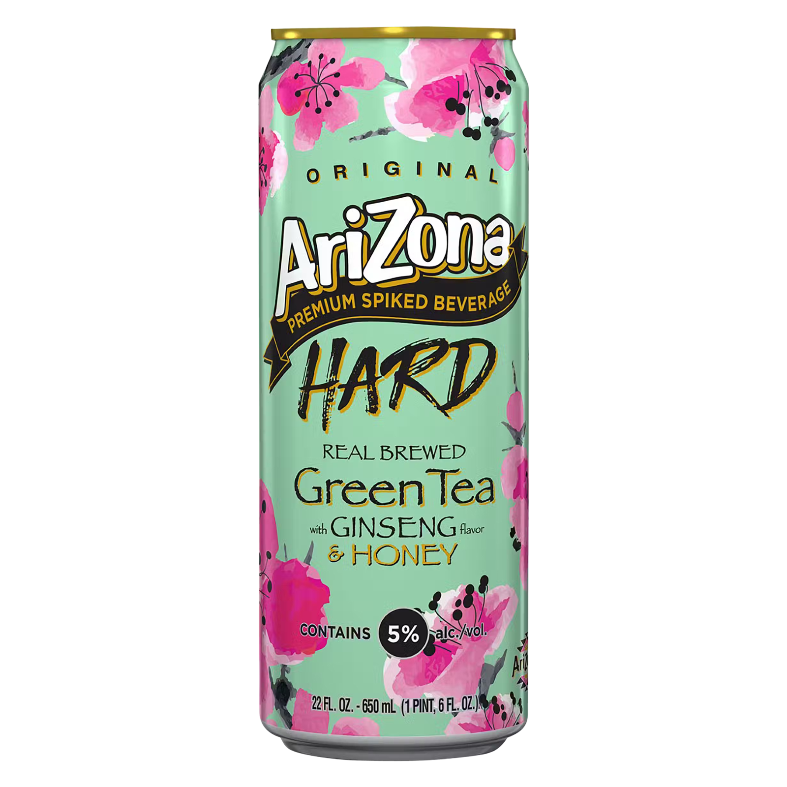 Arizona Hard Green Tea 22oz Can 5.0% ABV - Delivered In As Fast As 15 ...