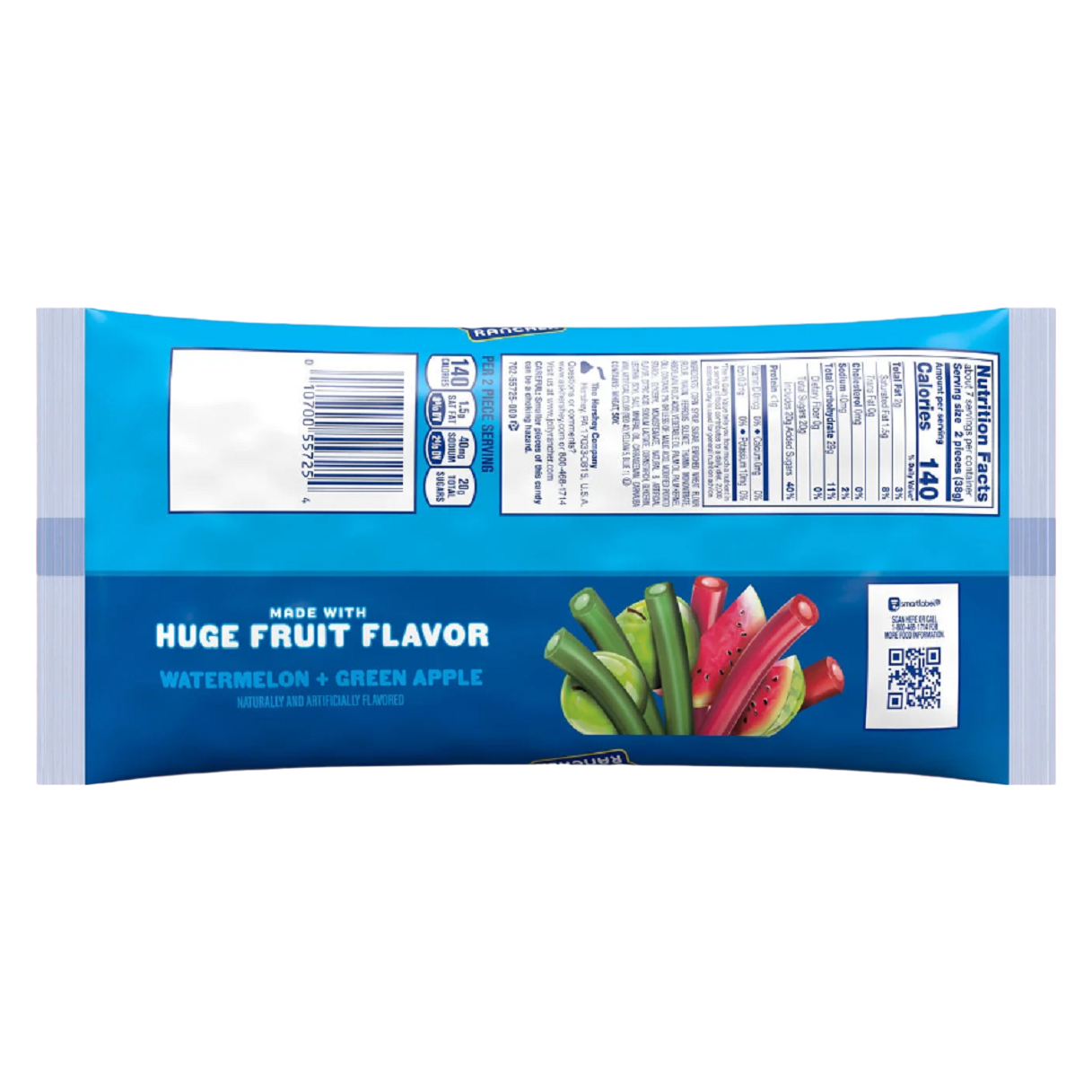 Jolly Rancher Ropes Watermelon & Green Apple, 6 oz - Delivered In As ...