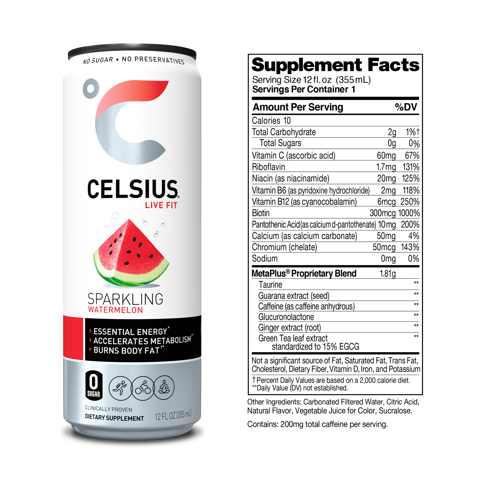 CELSIUS Sparkling Variety Pack Essential Energy Drink 12pk 12oz Can ...