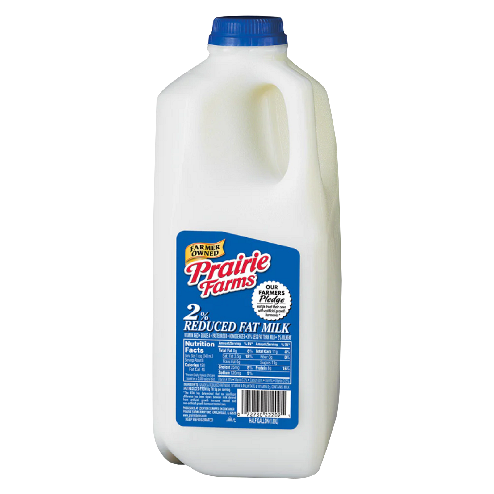 Prairie Farms 2% Reduced Fat Milk - 1/2 Gallon - Delivered In As Fast ...