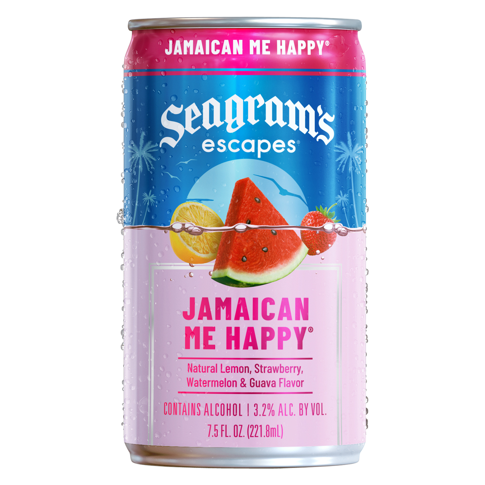 Seagram's Escapes Jamaican Me Happy Single 7.5oz Can 3.2% ABV ...