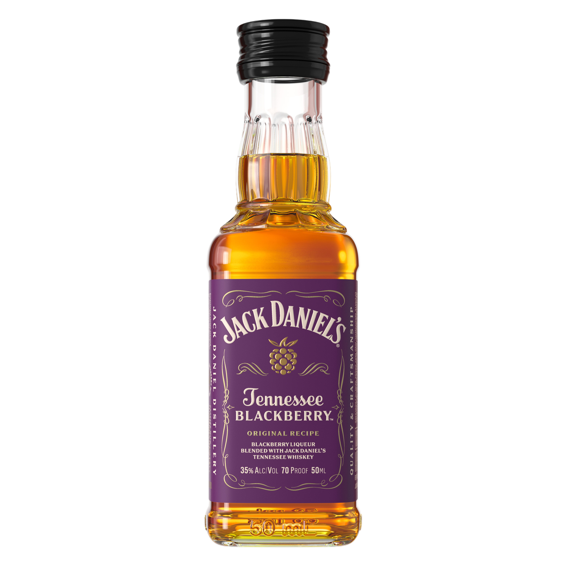 Jack Daniel's Blackberry Whiskey 50ml Bottle - Delivered In As Fast As ...