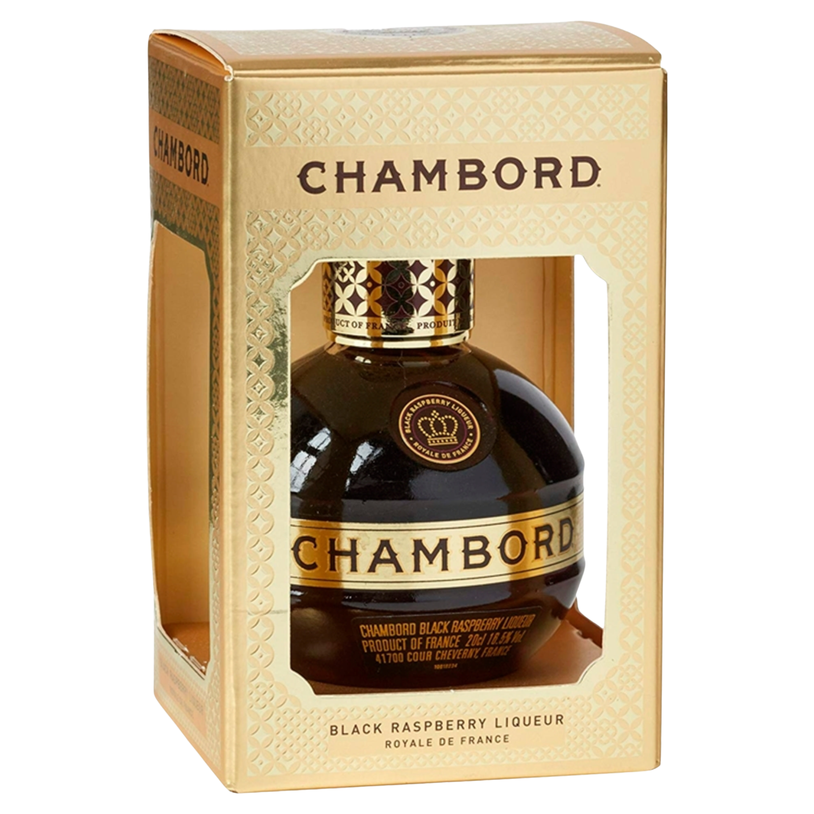 Chambord Black Raspberry Liqueur, 20cl : Alcohol fast delivery by App or Online