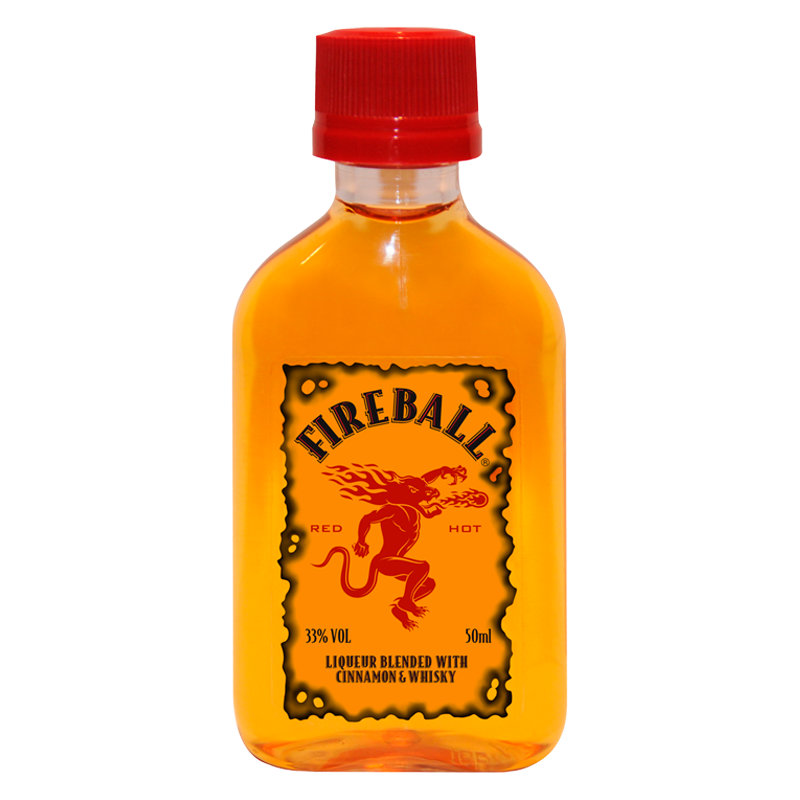 Fireball Cinnamon Whiskey, 5cl : Alcohol fast delivery by App or Online