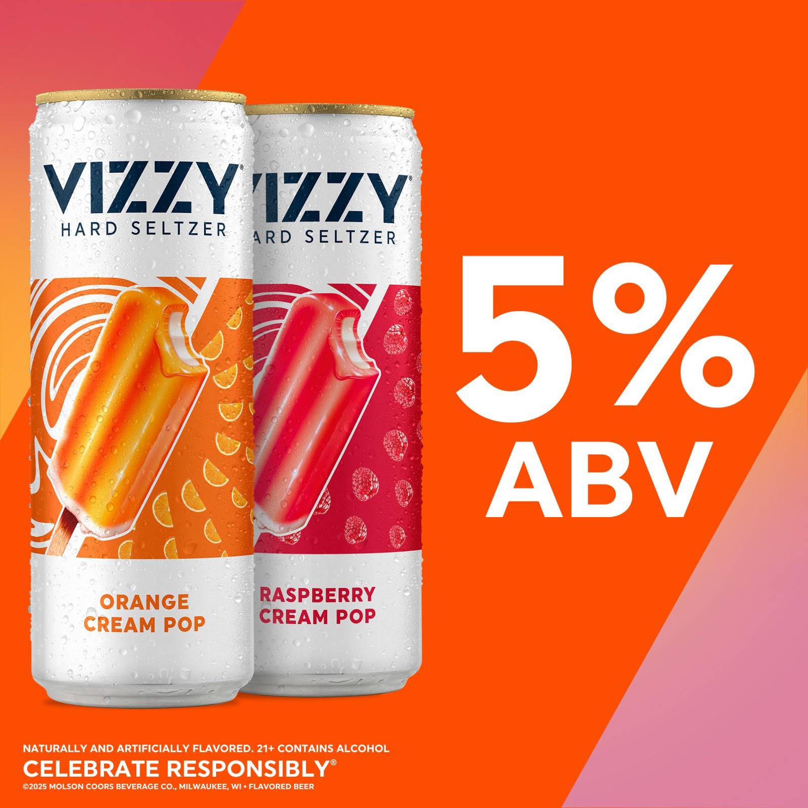 Vizzy Cream Pop Variety Pack 12pk 12oz Can - Delivered In As Fast As 15 ...