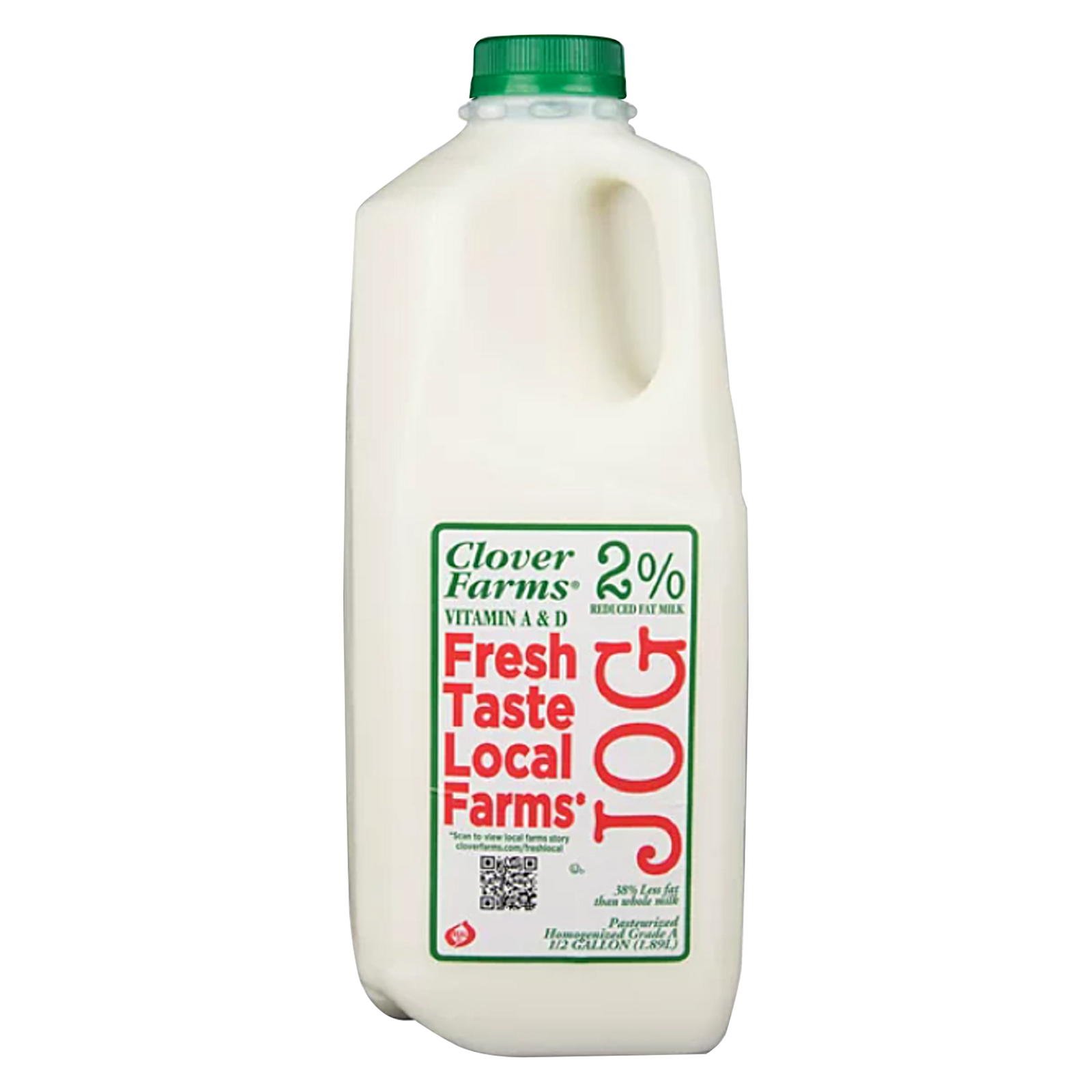 Clover Farms 2% Reduced Fat Milk - 1/2 Gallon - Delivered In As Fast As ...