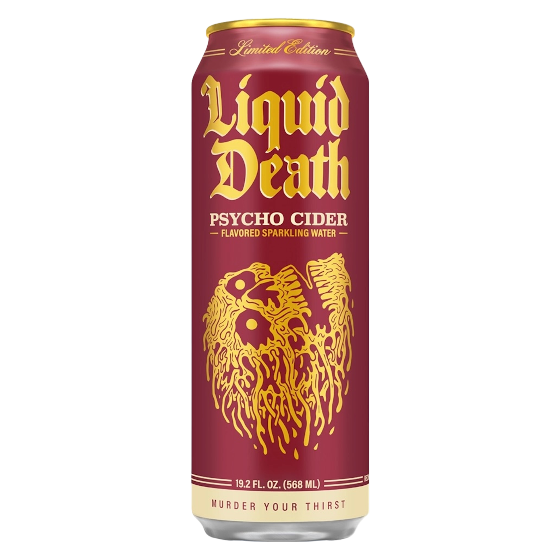 Liquid Death Psycho Cider Sparkling Water with Agave 8pk 19.2oz King ...