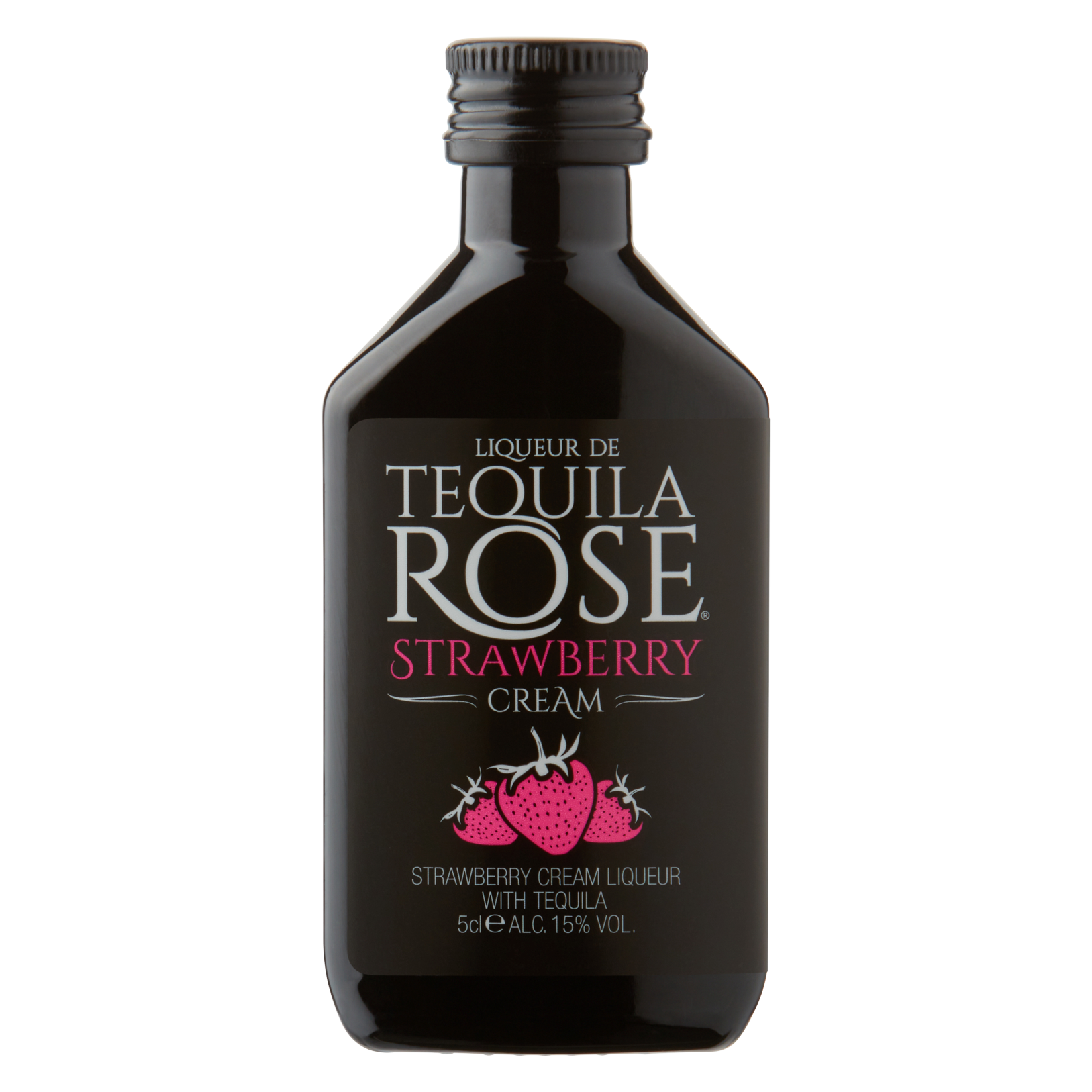 Tequila Rose Strawberry Cream Liqueur, 5cl : Alcohol fast delivery by ...