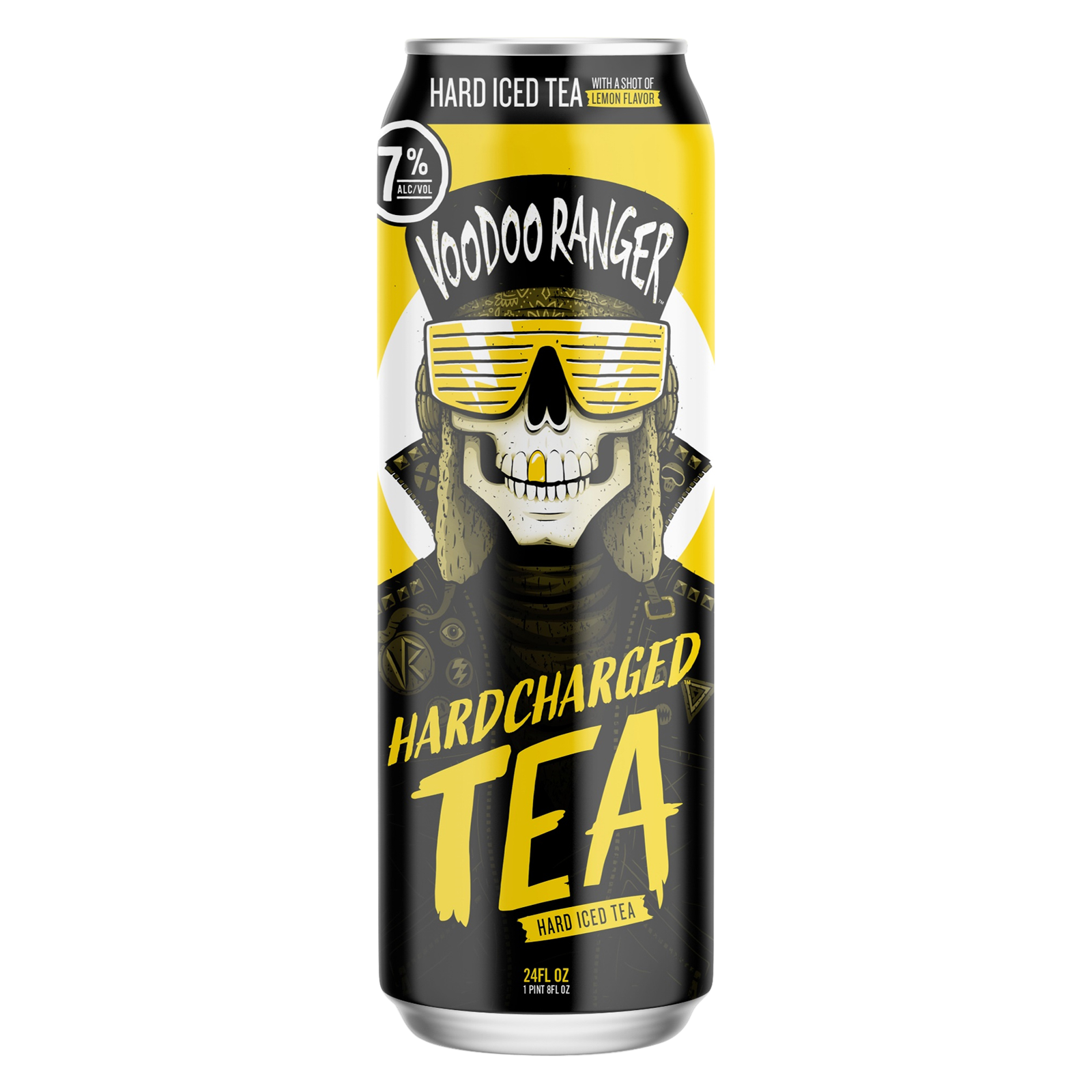 New Belgium Voodoo Ranger Hardcharged Tea Single 24oz Can 7% ABV ...