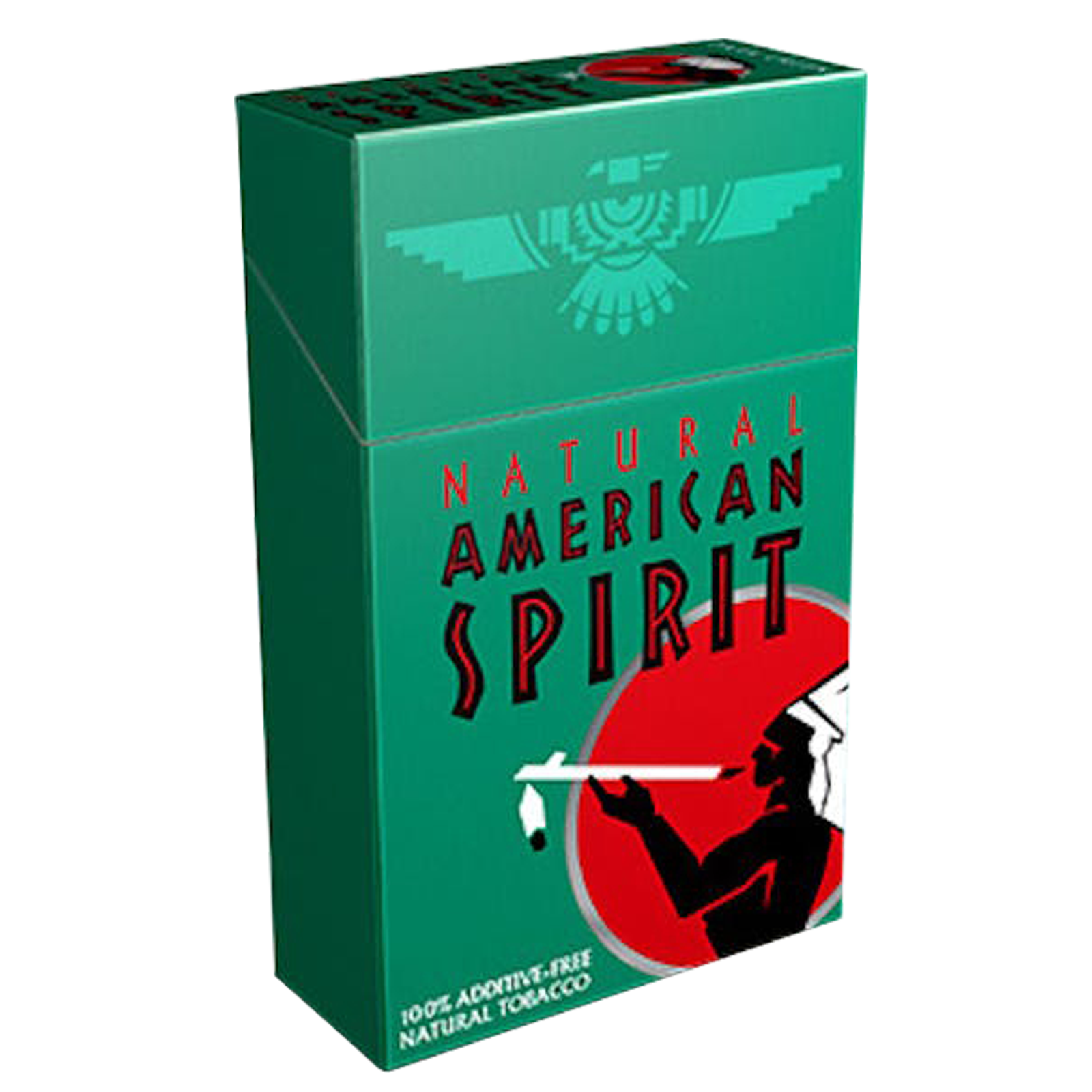 American Spirit Full Bodied Dark Green Cigarettes 20ct Box 1pk ...