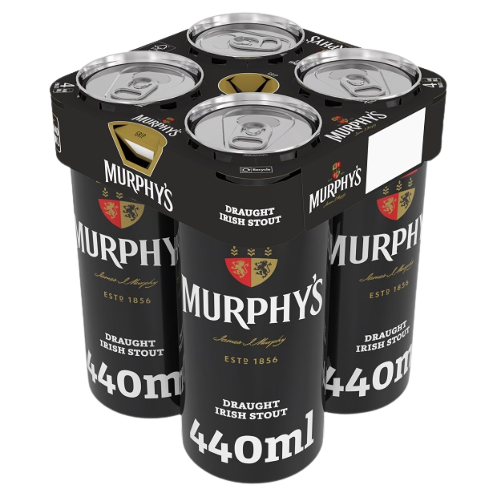 Murphy's Draught Irish Stout, 4 x 440ml : Alcohol fast delivery by App or Online