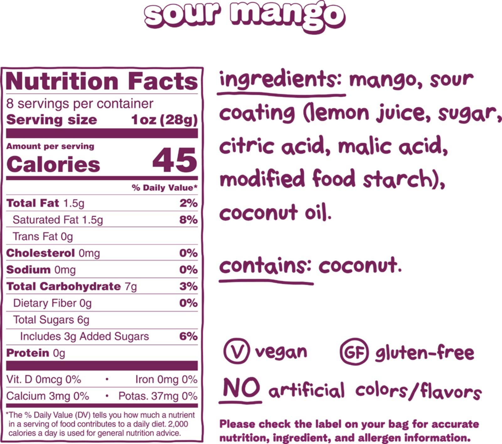 Fruit Riot Mango Sour Candy 8oz - Delivered In As Fast As 15 Minutes ...